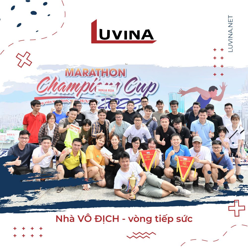 Luvina Software Marathon Champions cup 2022: For the Teamwork