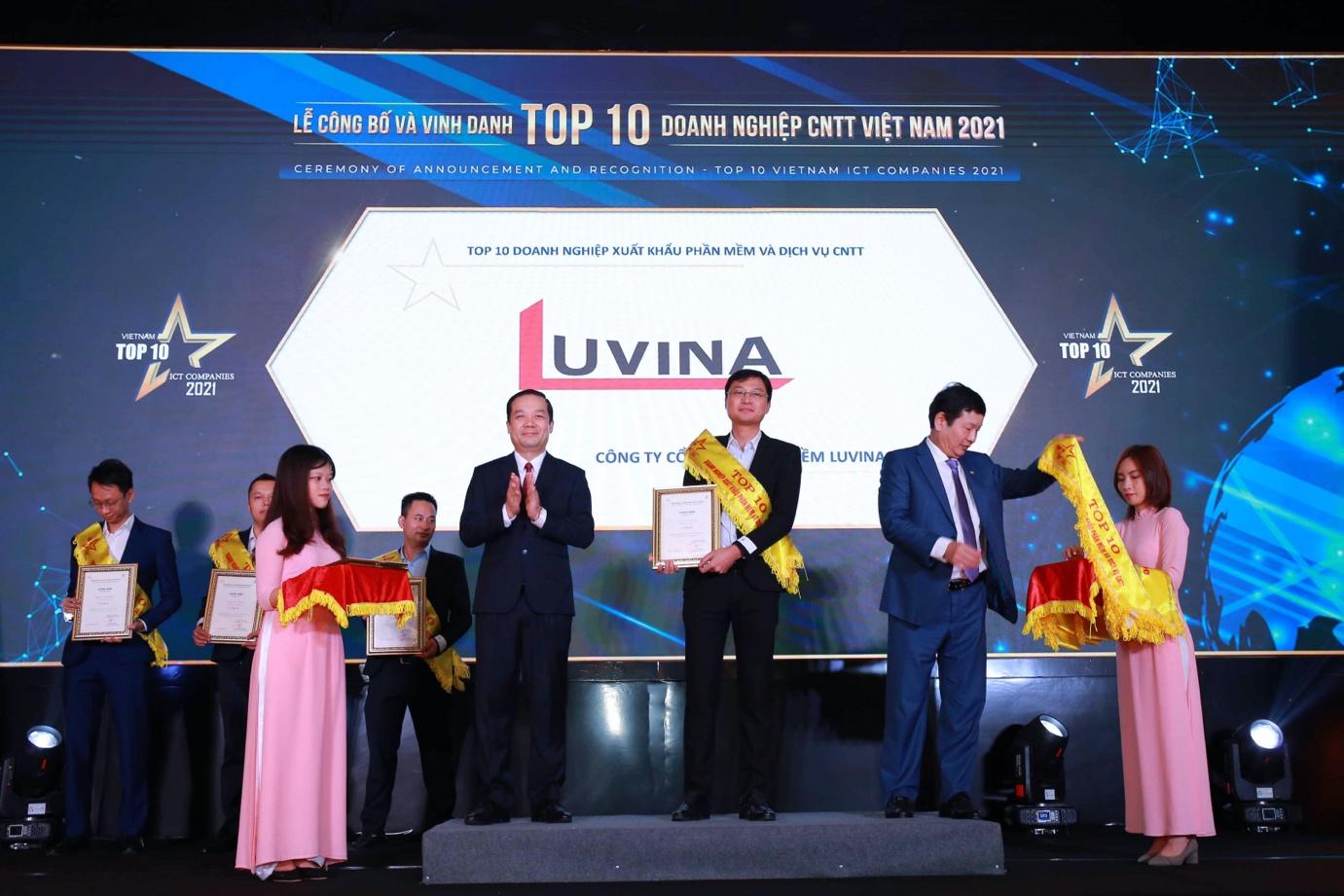 Luvina Software honored among top 10 Vietnamese ICT companies | Vietnam’s Leading Software ...