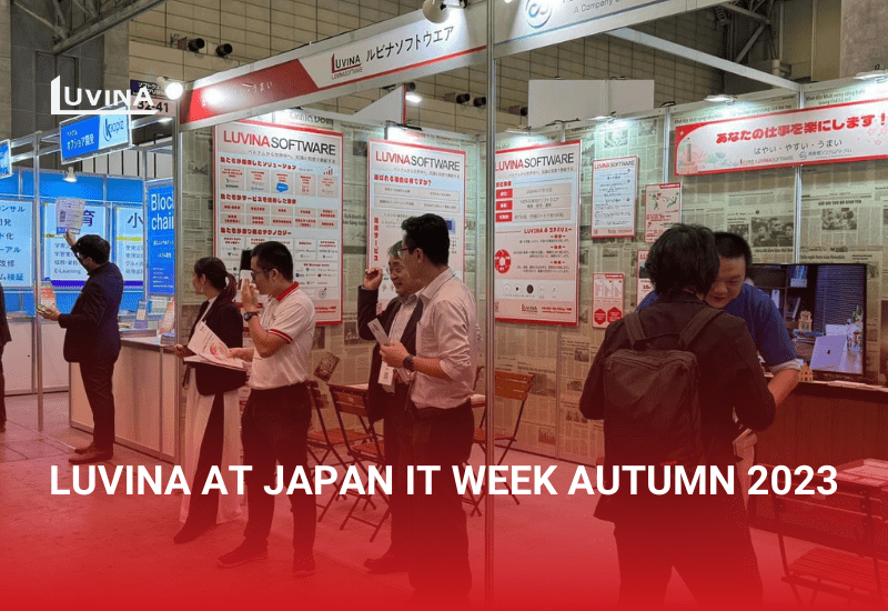 Luvina Software Joins Japan IT Week Autumn 2023