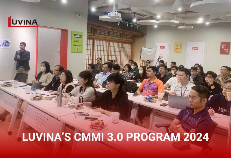 Luvina's CMMI 3.0 Program 2024 | Vietnam’s Leading Software Outsourcing ...