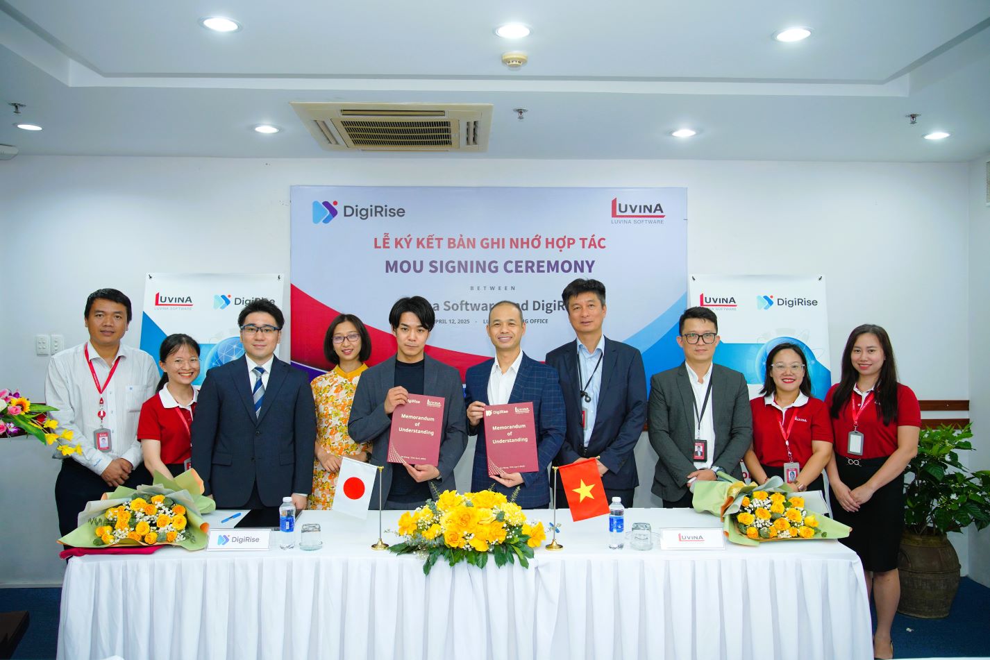 Luvina Software and DigiRise Sign MOU: Paving the Way Toward the AI Era | Vietnam’s Leading ...